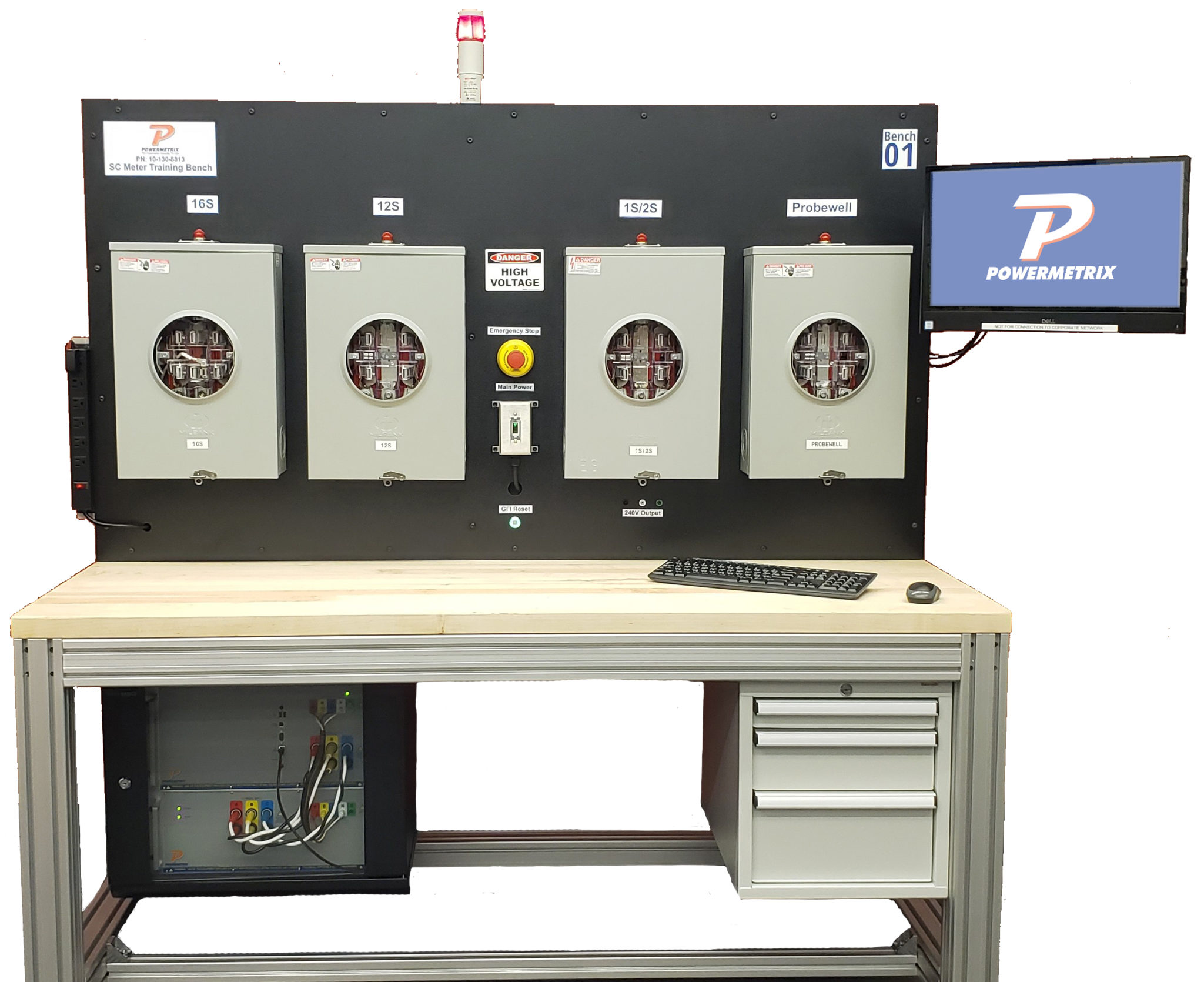 Electric Meter Training Benches | Powermetrix | Simple Solutions